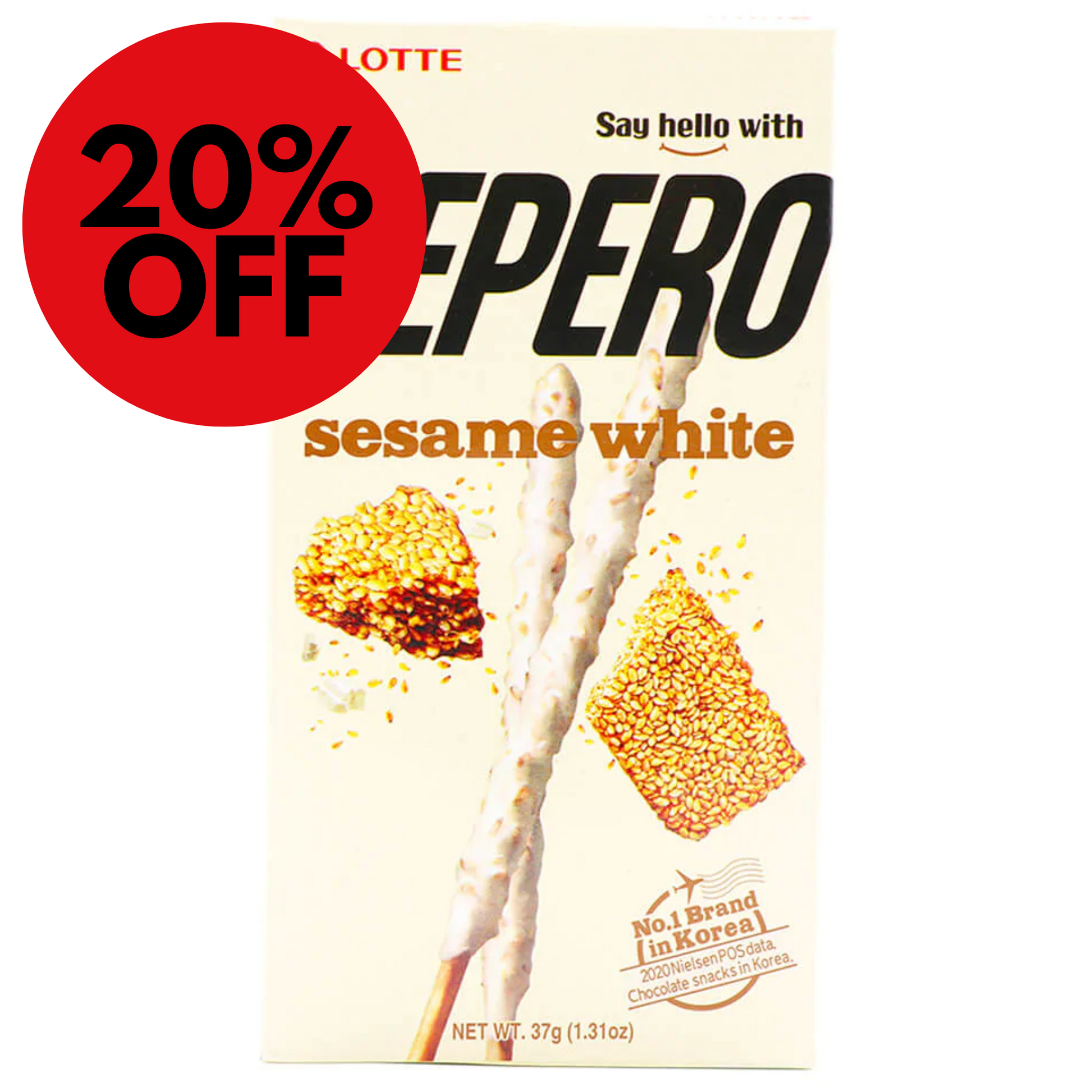 Sesame White Pepero Treat Box – Ramen Crate NZ
